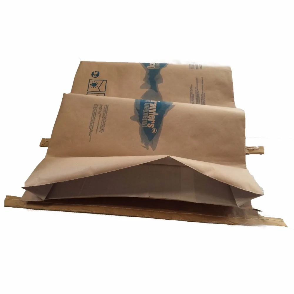 2017 Multi-layers Plastic Coated Kraft Paper Bag For Industrial Use ...