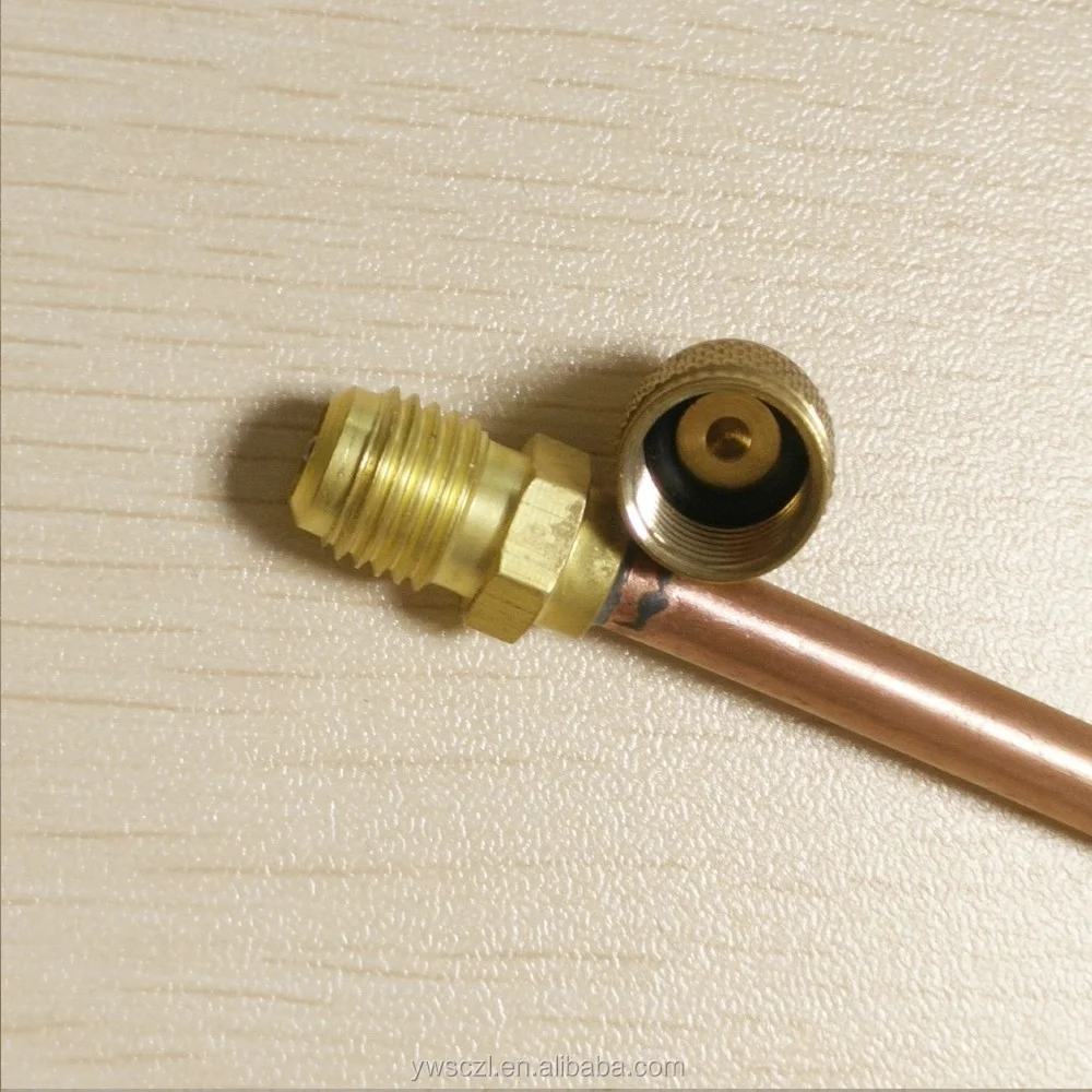 Refrigeration access valve (copper filling valve, brass valve) Pin ...
