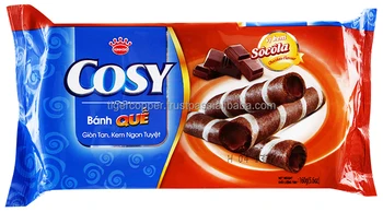Cosy Wafer Roll With Chocolate Cream Filling Bag 160g - Buy Cosy Wafer ...