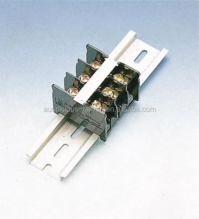 Blok Terminal Dudukan Rel 6mm2 30a 300vac (tr-30) - Buy Terminal Block,Rail Mount,30a Terminal ...