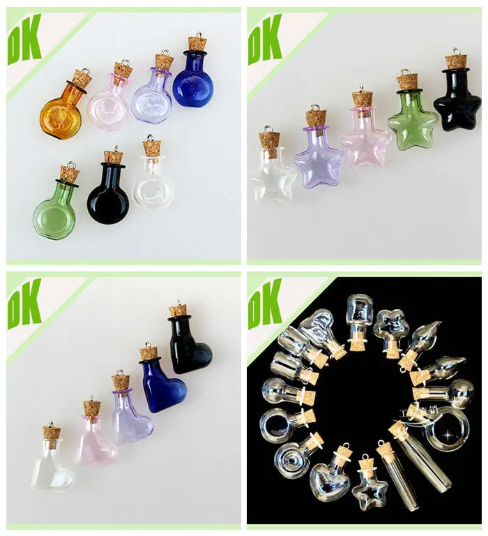 Miniature 20ml Glass Bottle - Perfect for Terrarium Charms