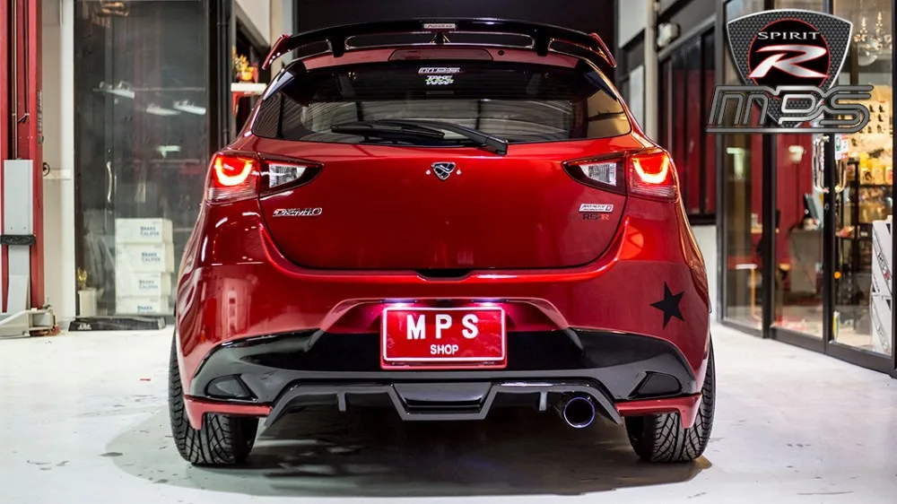 2015 Mazda 2 (Demio) * Spirit-R * Bodykits Bahan ABS-Bumper Mobil-ID ...