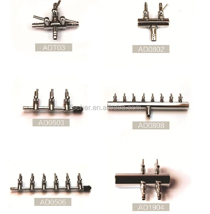 Adt01 Aquarium Metal Air Divider Valve For Fish Air Pump - Buy Metal ...