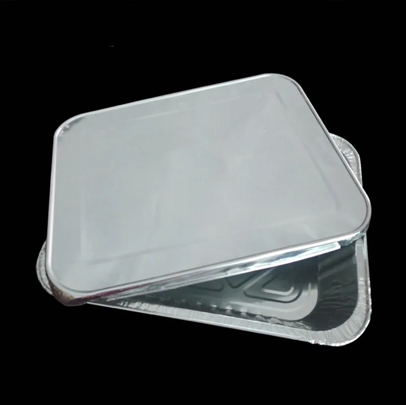 Disposable Aluminium Foil Food Pan/plate Aluminium Foil Cake Pan With ...