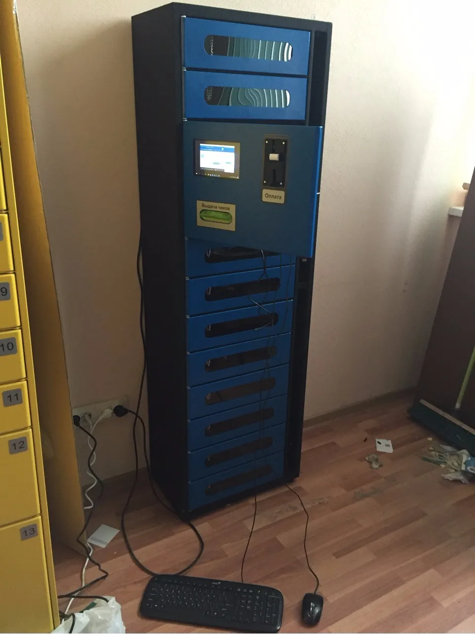 Electronic Cell Phone Charging Lockers - Secure & Convenient