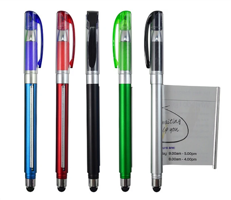 Promotional Office Stationery Gift Advertising Pull Out Banner Pen ...