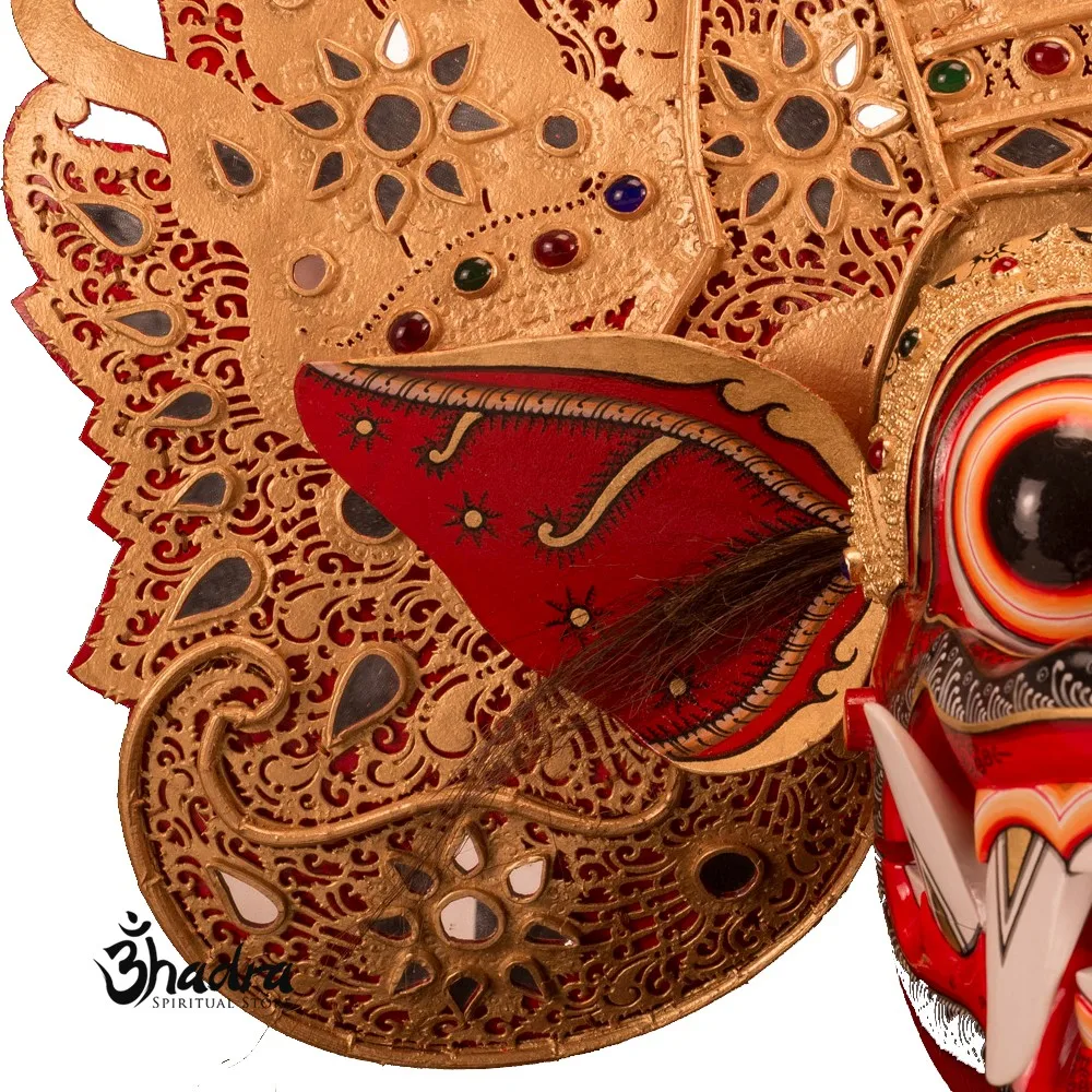 Bali Demon Mask Barong Rangda Sacred Wood Mask Carving From Bali ...
