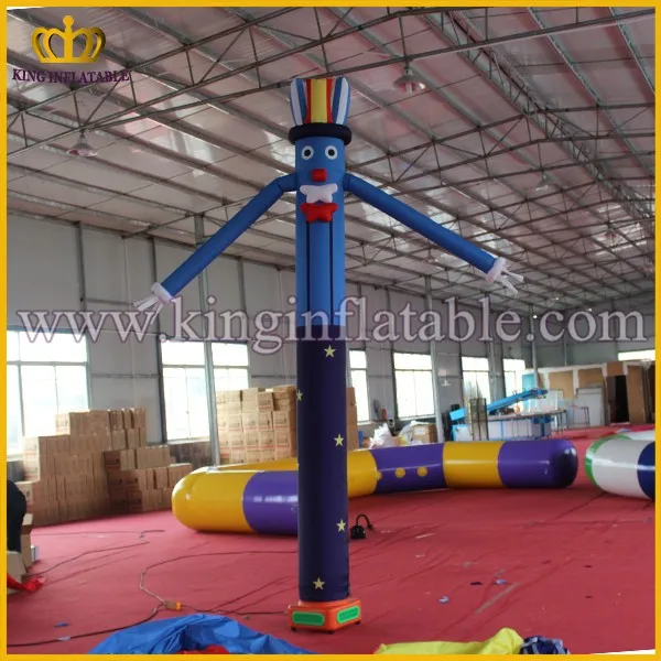 Colorful Single Leg Inflatable Air Dancers Inflatable Wave Man For ...