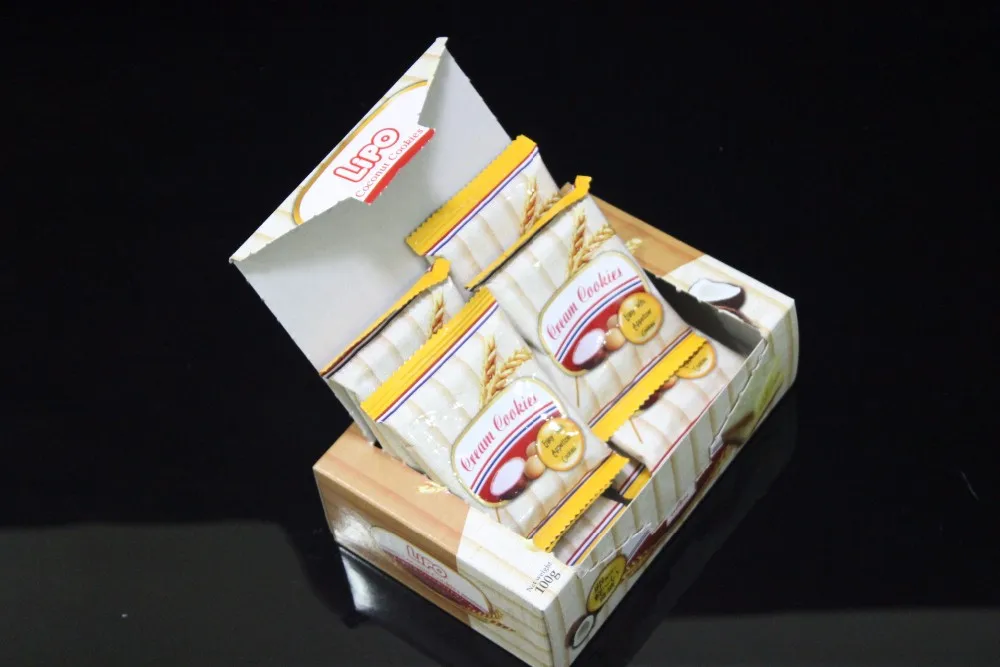 Lipo Cookies 100g - Crispy Biscuits With Real Coconut Coated - Buy ...