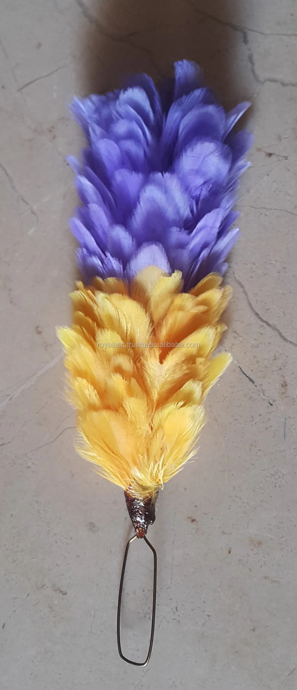 Hackle For Beret Hat Colored Duck Feather Plume Wholesale Feather ...