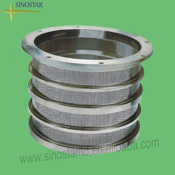Stainless Steel Slot Screen Basket for Stock Preparation