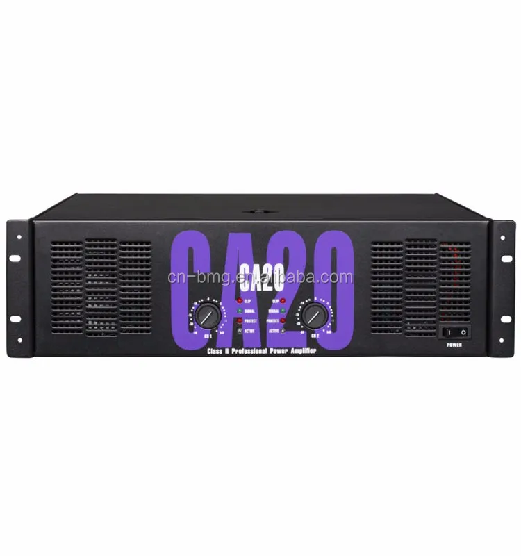 CA20 Power Amplifier - Professional Sound for Stage Performance