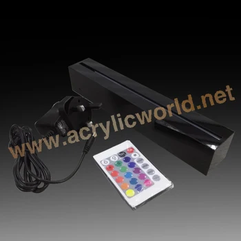 Modern Acrylic Led Light Display Stand With Led Base/lighting Display ...