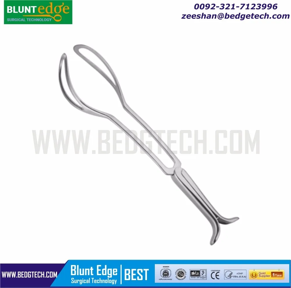 Piper Obstetrical Midwifery Forcep/blunt Edge Surgical Technology - Buy ...