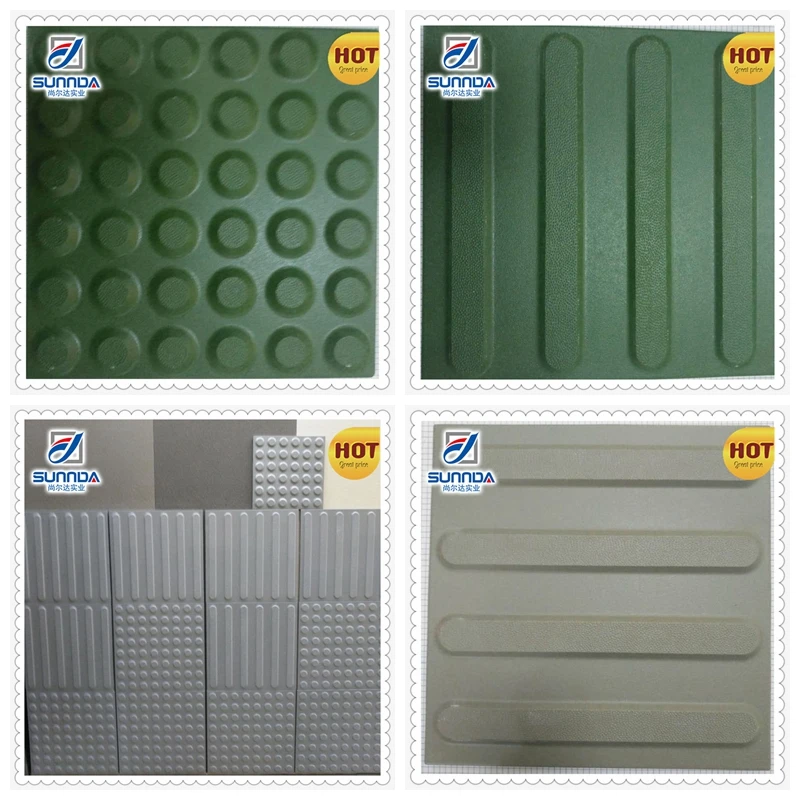 Color Blind Indicator Tactile Paving Tiles For Homegenous Non Slip ...