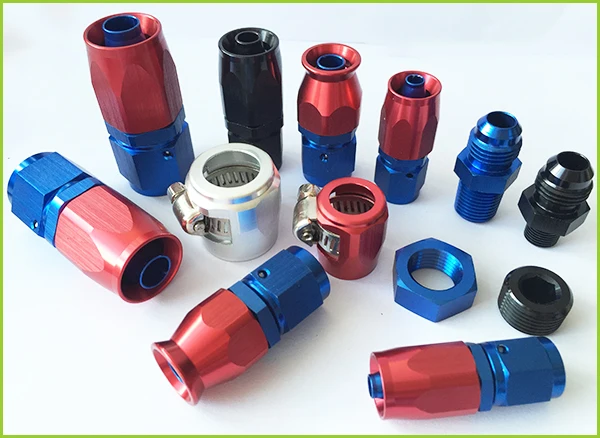 An3 Fitting Aluminum Reusable High Pressure Fuel An Hose Fitting - Buy ...