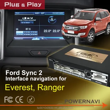 For Ford Everest Car Gps With Sync 2 Dvd Gps Interface Navigation - Buy ...