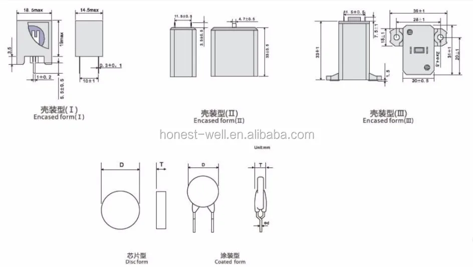 Motor Overload Control PTC Starter Thermistor - Z32