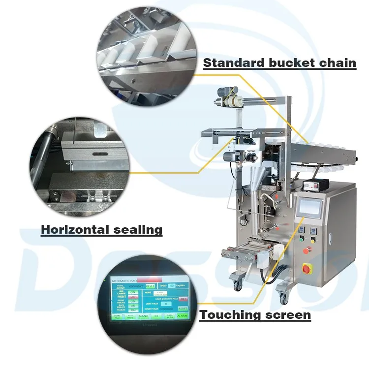 Vertical Semi-automatic Little Bread Packaging Machine - Buy Chain ...