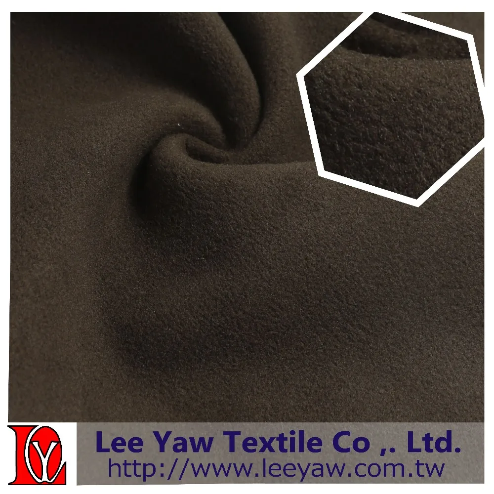 Cotton Polyester And Polyester Microfiber Fleece Bonded Fabric With ...