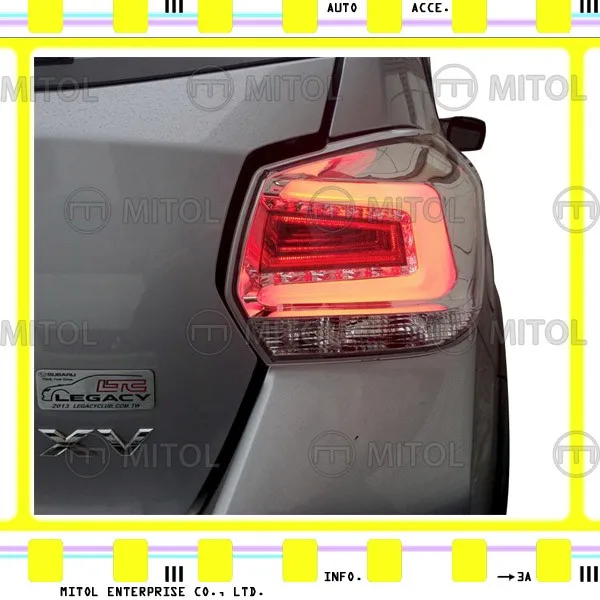 For Subaru Xv Sport 5d 11~on Led Tail Lamp Taillight Rear Lamp (light ...
