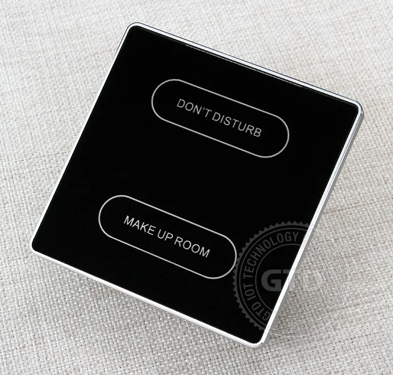 Smart Hotel Room Service Request Make Up Room Do Not Disturb Indoor Control Doorbell Panel - Buy ...
