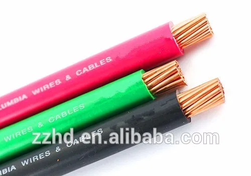 Thw 75 C 600v Single Conductor Pvc (polyvinyl Chloride) Insulated ...