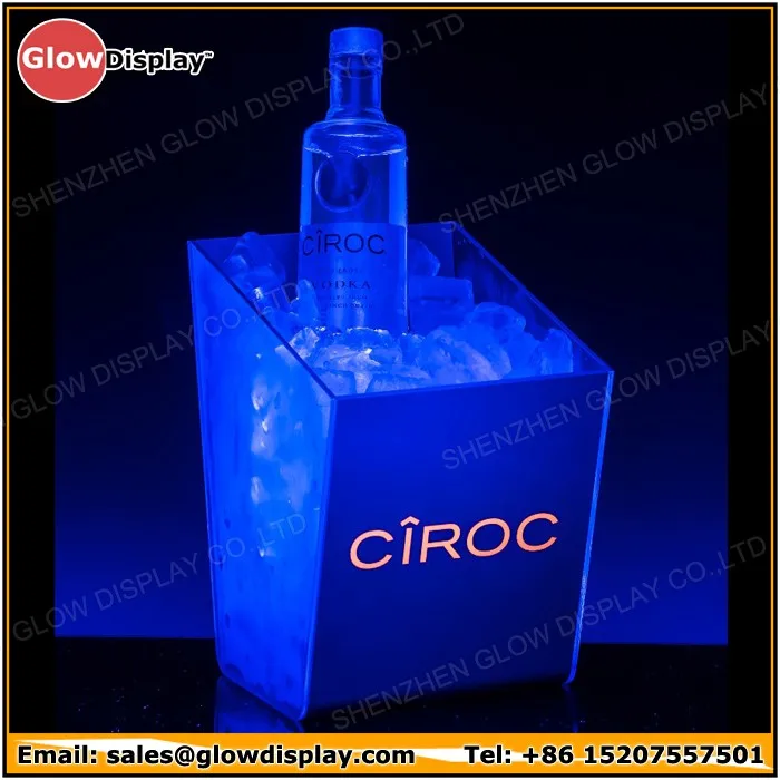 Glowdisplay Led Illuminated Ciroc Vodka Ice Bucket Buy Ciroc Vodka Ice Bucketciroc Vodka Ice