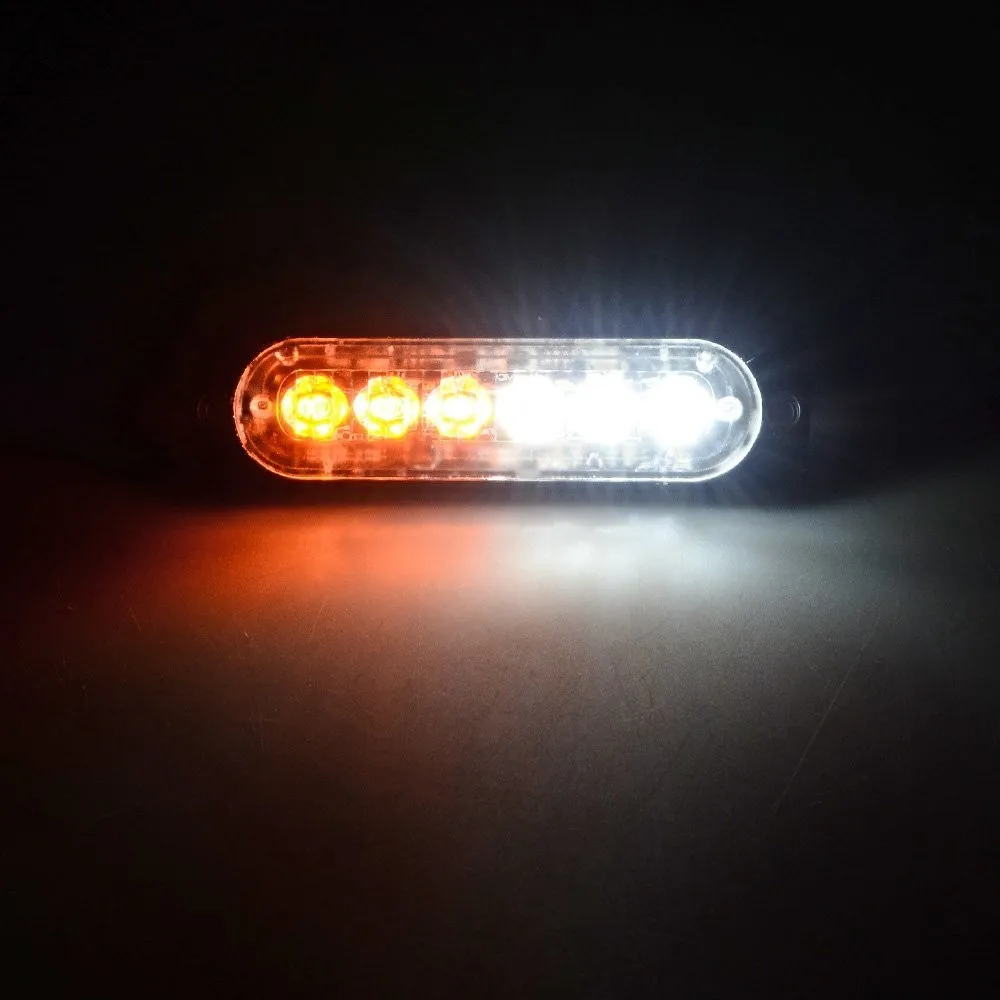Ultal Thin Design 6*3w Truck Led Strobe Light Waterproof Strobe Light ...