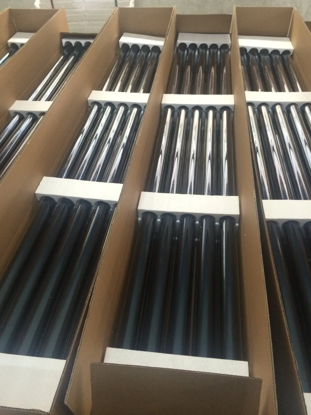 High Quality 58mm*1800mm Both Sides Open Solar Vacuum Tube ...