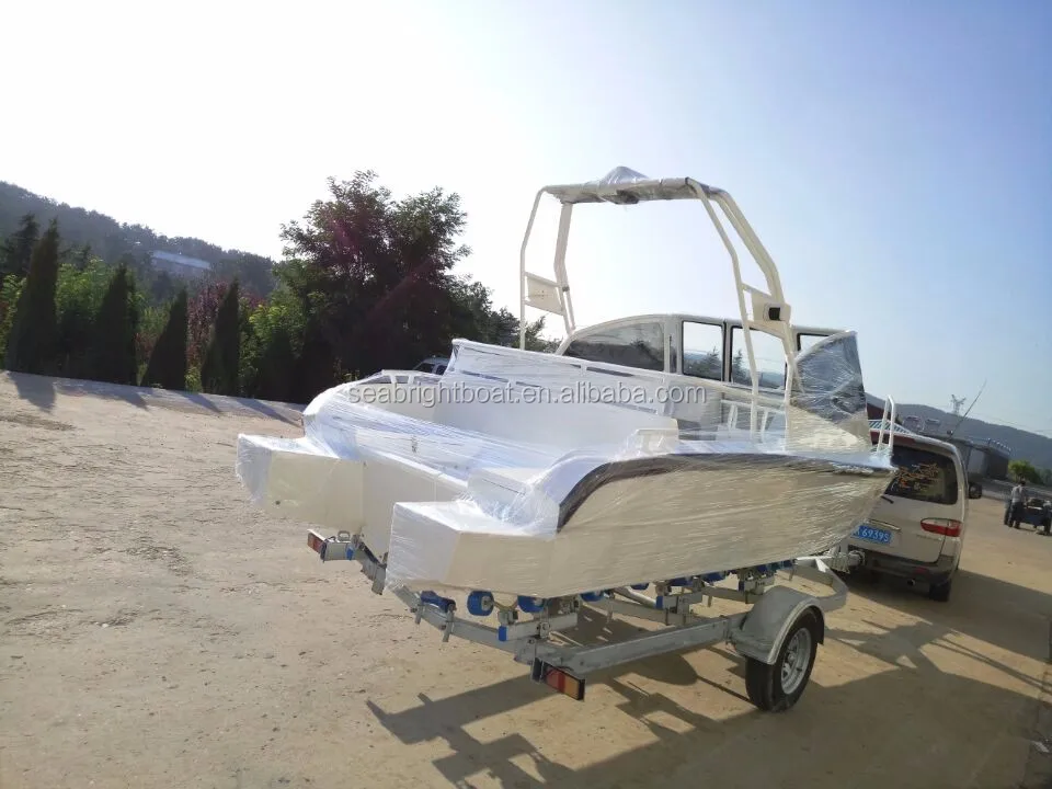 Large Center Console 550 Luxury Aluminum Boats - Buy Aluminum Boat ...