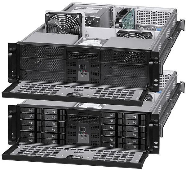 E365b,3u Eatx Rackmount Chasis De Servidor Con Ps2 Mini-fuente De ...
