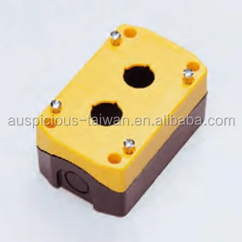 IP65 Waterproof Control Box - 2 Hole Push Button Switch