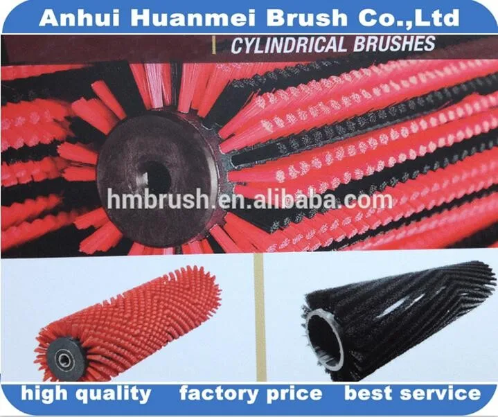 Cylindrical Brushes Mechanical Sweeper Brooms - Buy Roller Main Brush ...