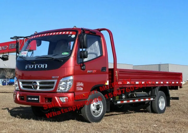 Foton Lorry Truck With Gasoline Engine 130hp Small Cargo Trucks - Buy ...