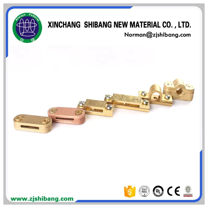 Earthing and Lightning Protection System Cable Saddle Clamp by SHIBANG
