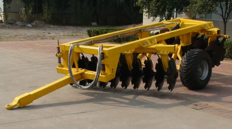 Hydraulic Offset 16 Heavy Duty Disc Harrow - 75HP Power