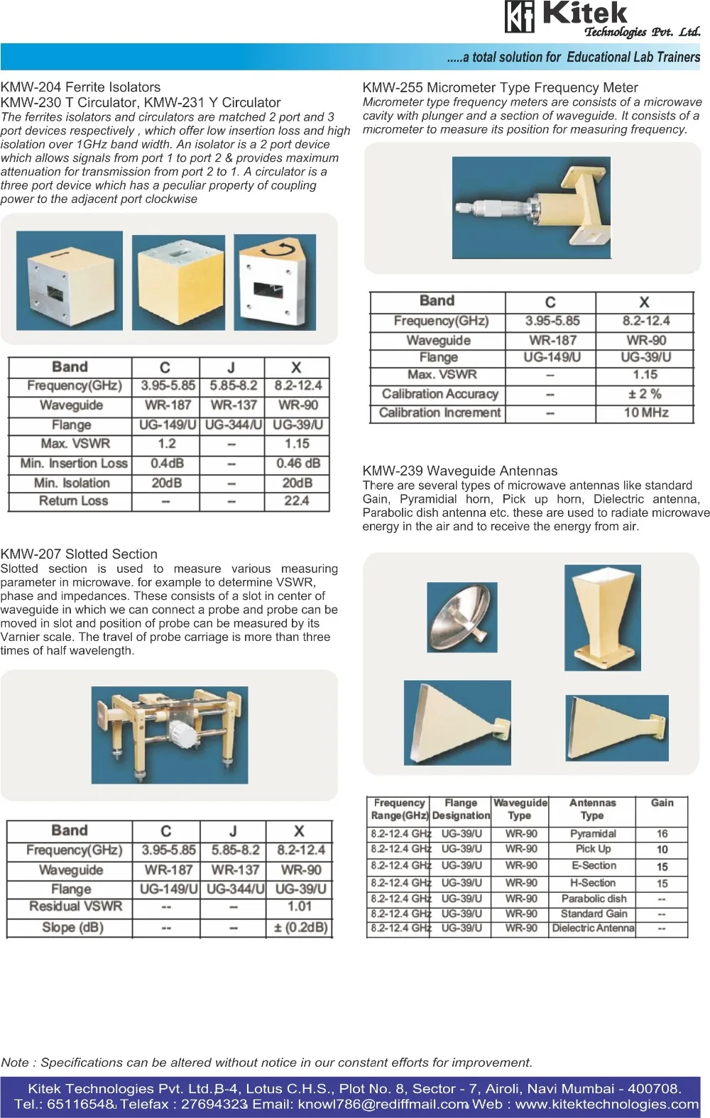 Microwave Test Bench Gun Diode Type - Buy Gun Diode Based Microwave ...