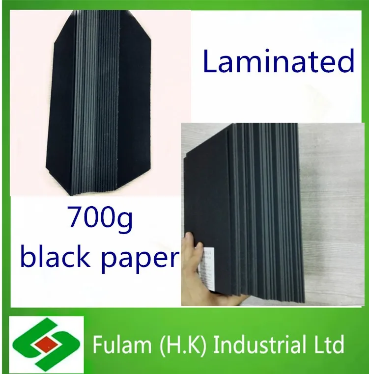 Pure Surface Black Paperboard 180gsm 200gsm Black Paper In Roll - Buy ...