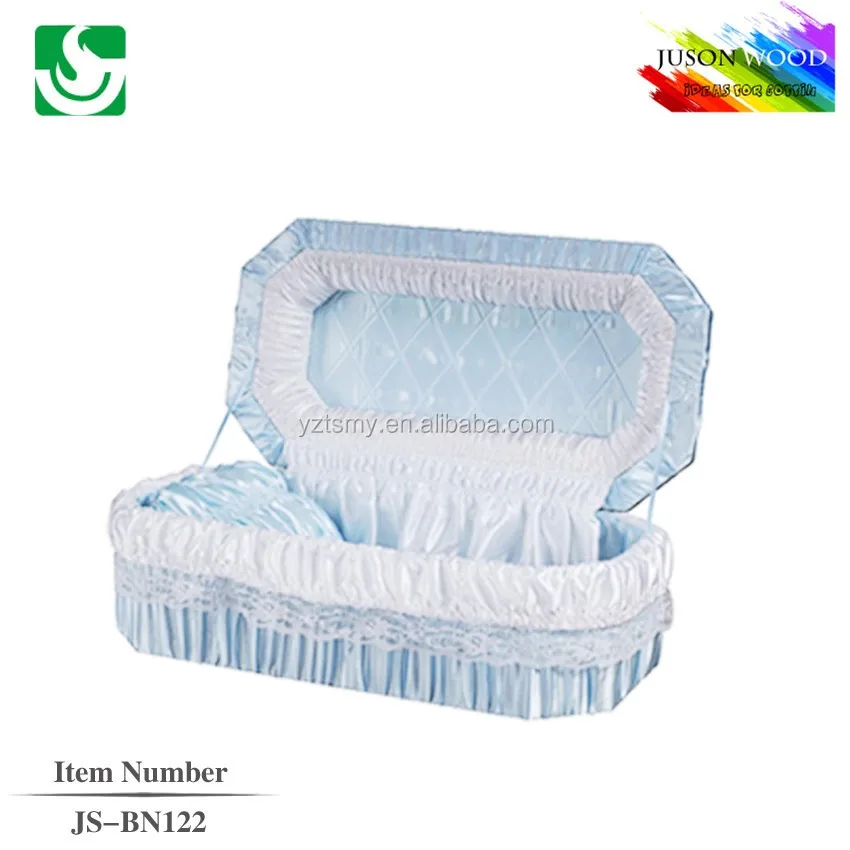 Js-bn122 Luxury Cloth Covered Infant Caskets Supplier - Buy Cloth ...
