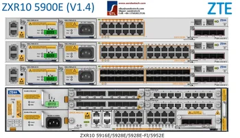 Zte Switch Zxr10 5900e Series Mpls Easy-maintenance Routing Switch Rs ...