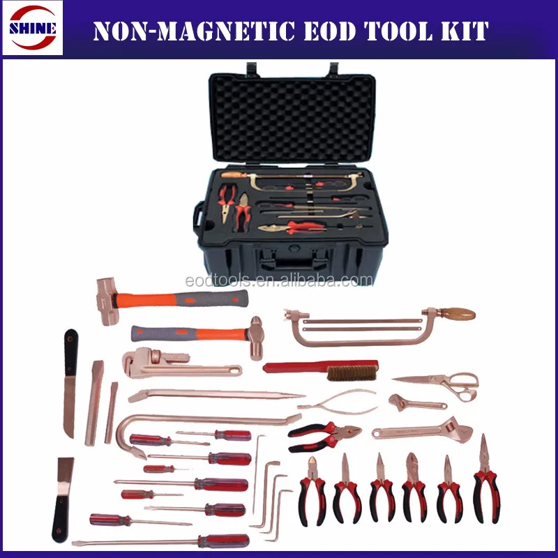36pcs Non Magnetic Eod Tool Kit - Buy Hook & Line Kit,Eod Tool Kit,Bomb ...