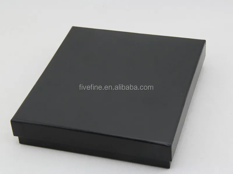 High Quality Black Paper Boxes For Collector Plates With Sponge Insert ...