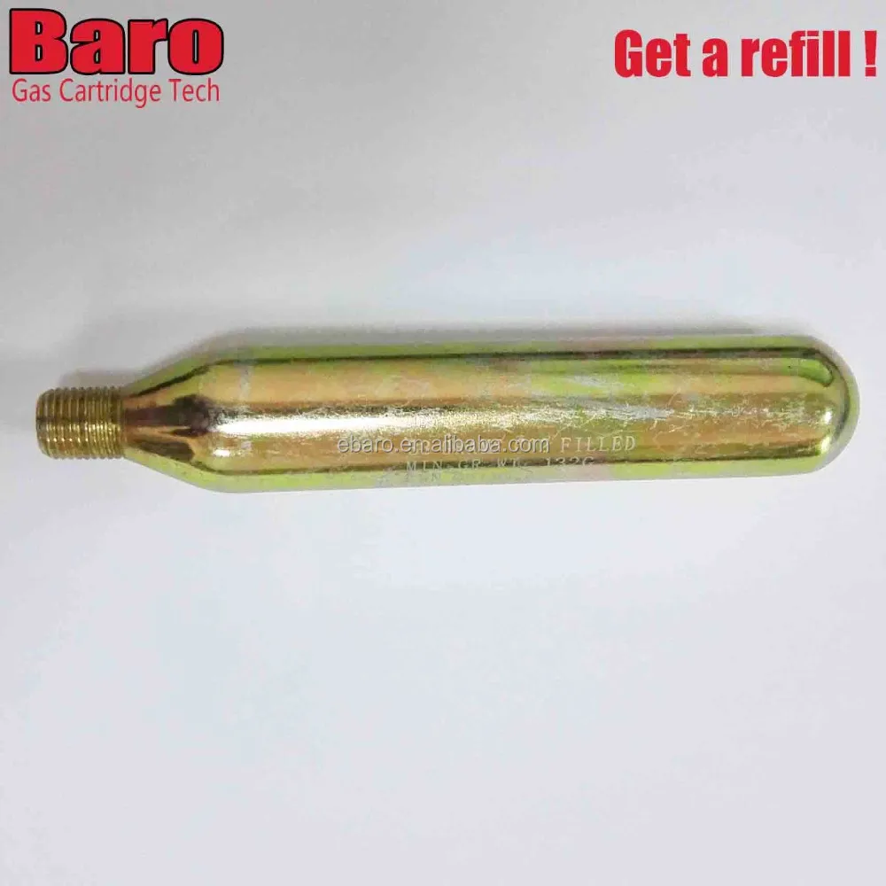 33g 1/2 Threaded Co2 Cartridge - Buy 33g Co2 Cartridge,Life Jacket Co2 ...
