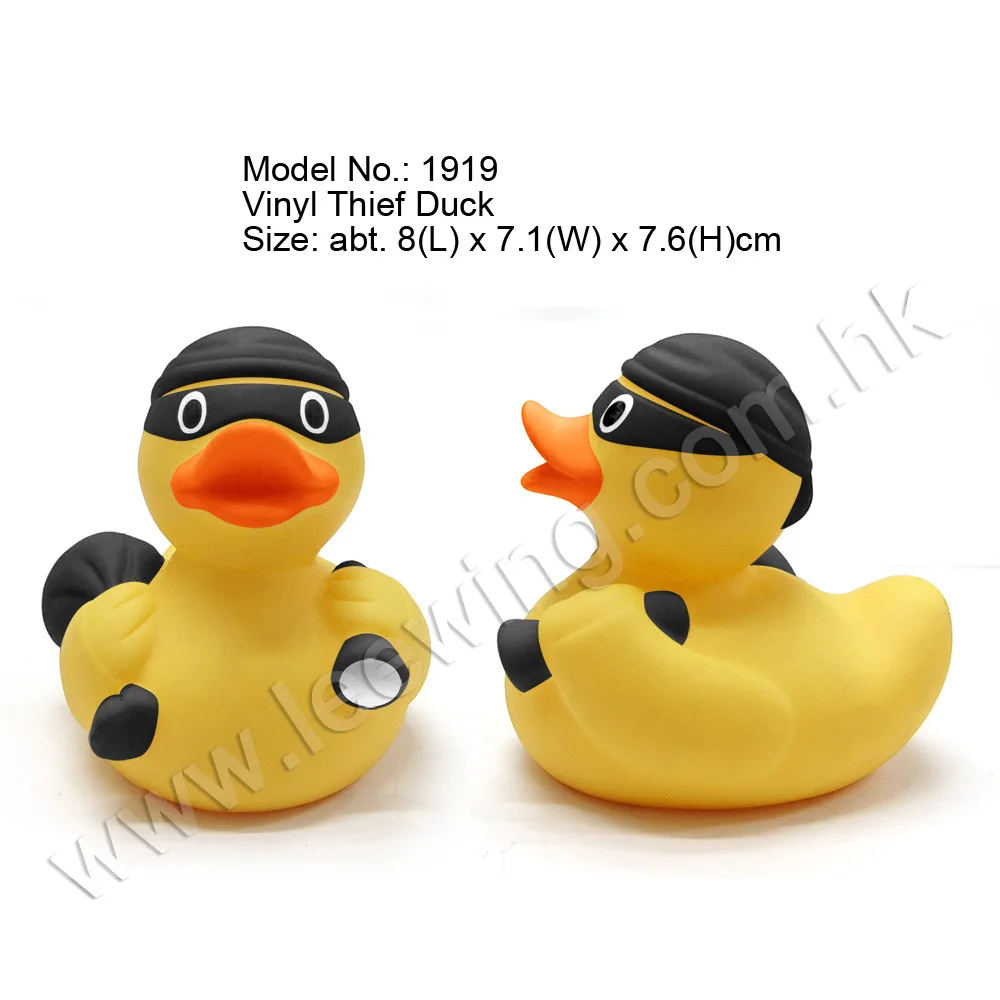 Stylish Promotional Gift - Japanese Black Ninja Rubber Duck