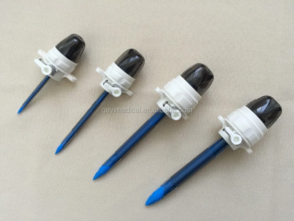 Disposable Lparoscopic Detachable Bladeless Dilating Tip Trocar 3mm 5mm ...