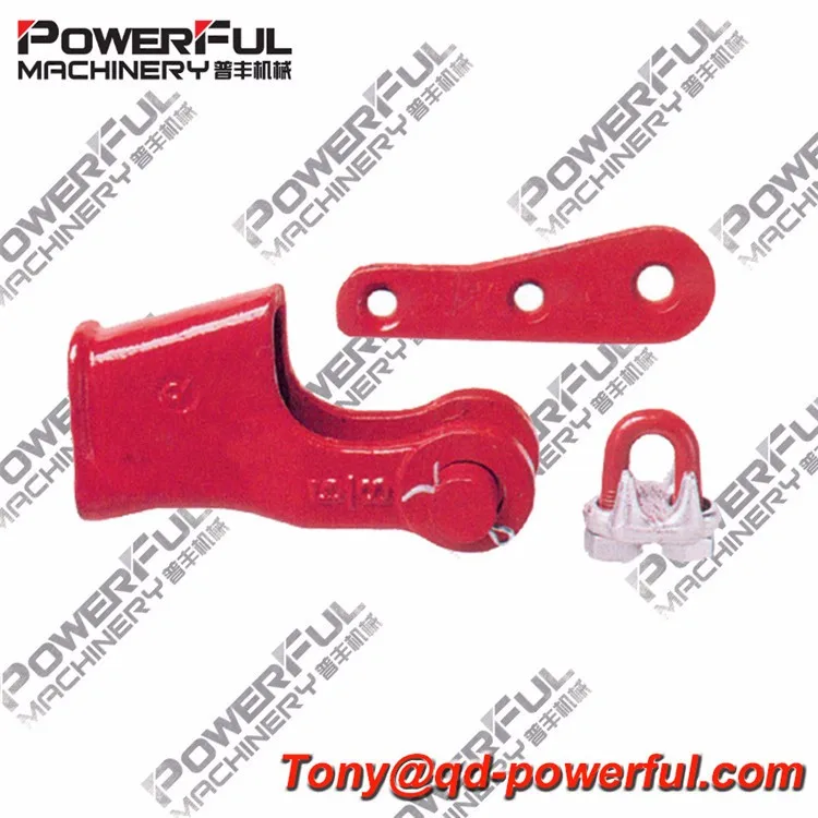 Casting Steel Wire Rope Wedge Socket - Buy Wire Rope Socket,Wire Rope ...