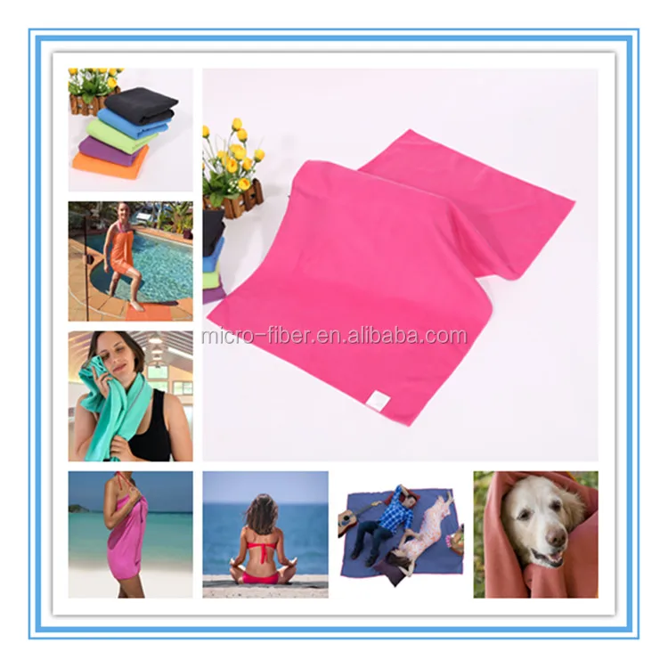 Custom Embossed Logo Microfiber Towel For Gym/sport - Buy Custom ...