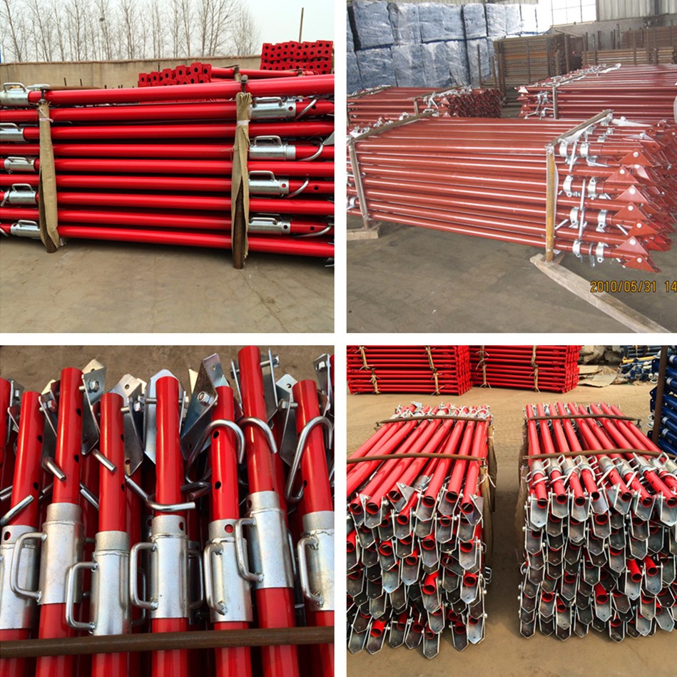 1.7-3.0m galvanized steel push pull diagonal prop for sale| Alibaba.com