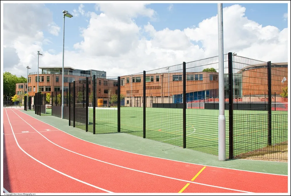 Galvanized Powder Coated 656/868 Double Wire Fence Panel 50x200mm Mesh ...